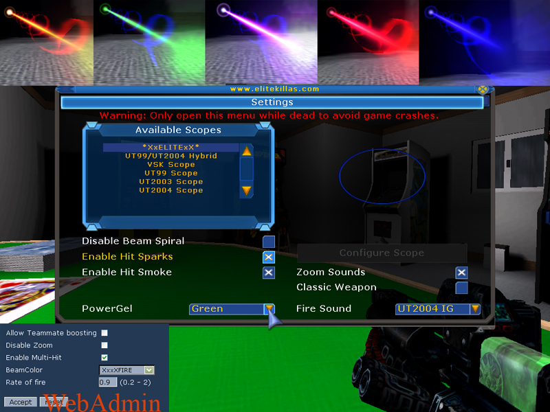 Unreal Archive / Unreal Tournament 2004 (UT2004) / Mutators / XxxX InstaGib v2h